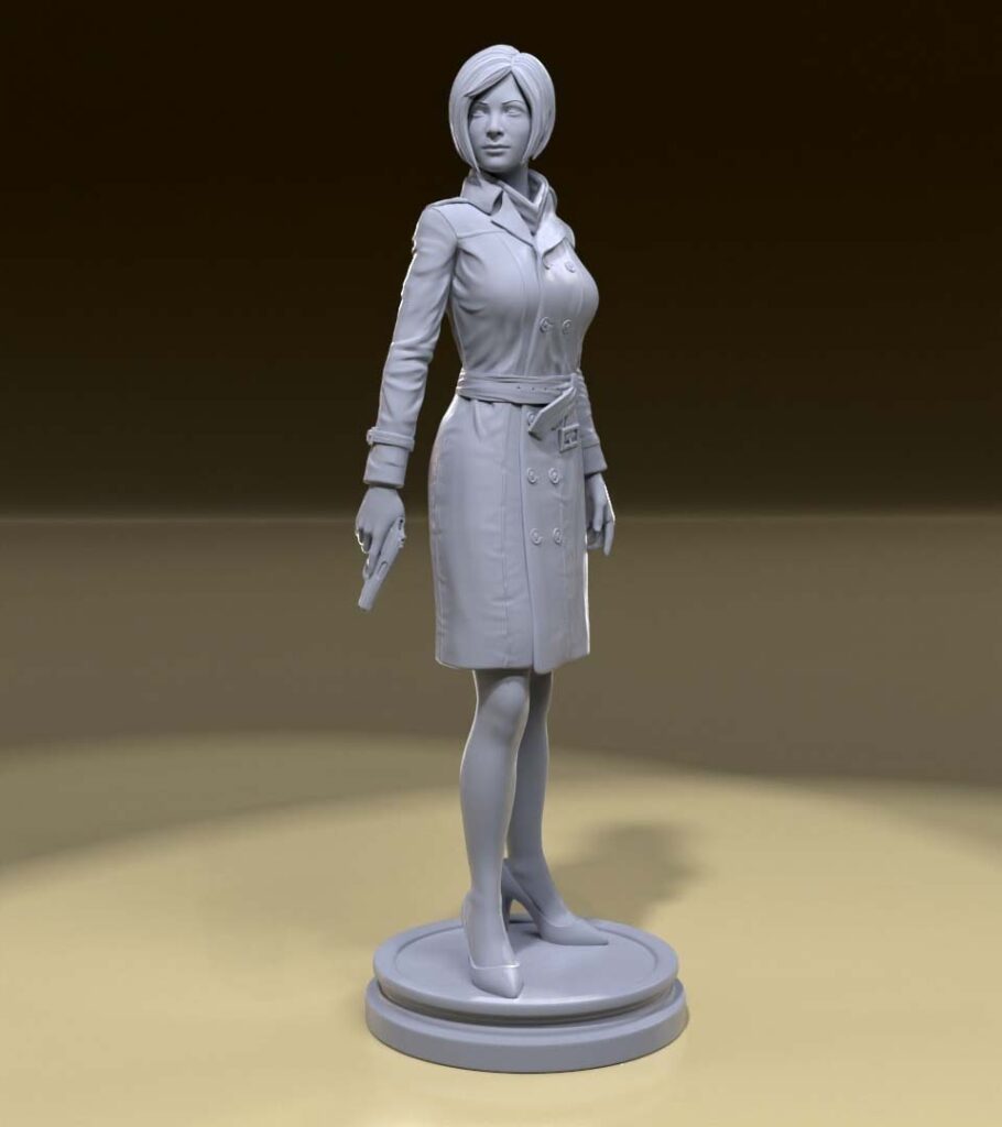 Ada Wong 3D Model Figure H3llCreator - Specter3D