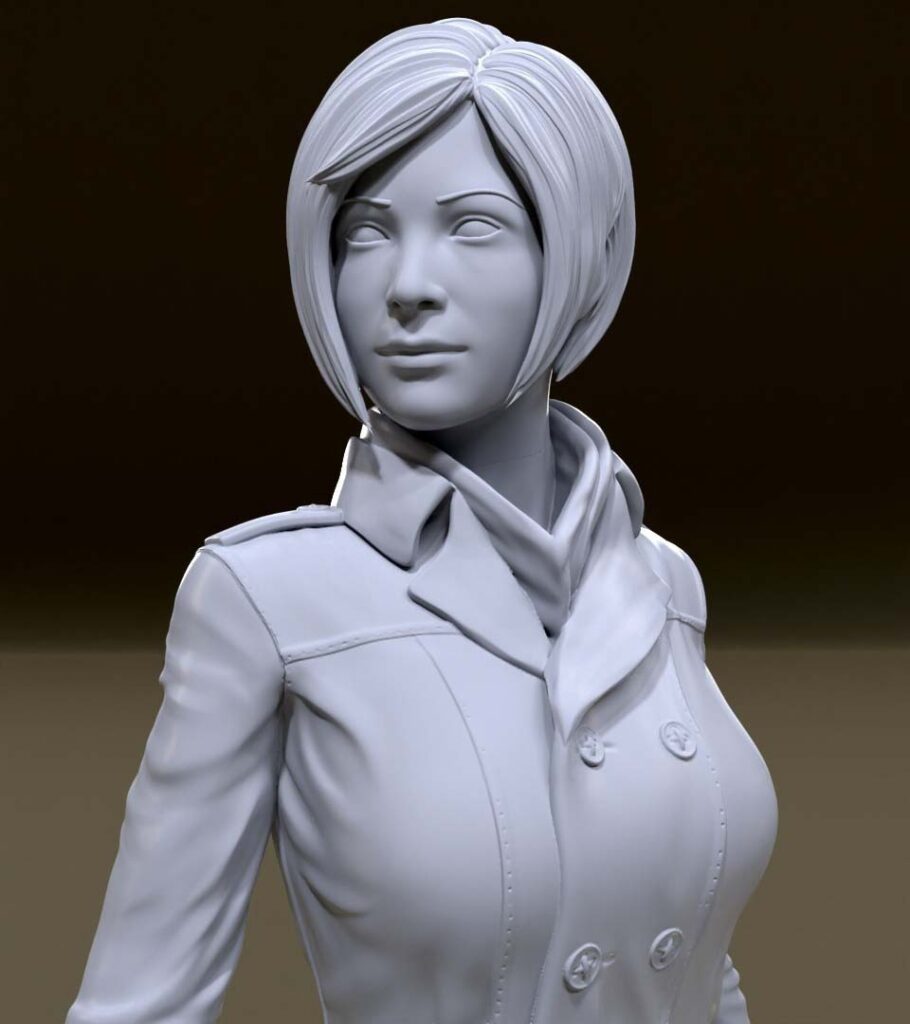 Ada Wong 3D Model Figure H3llCreator - Specter3D