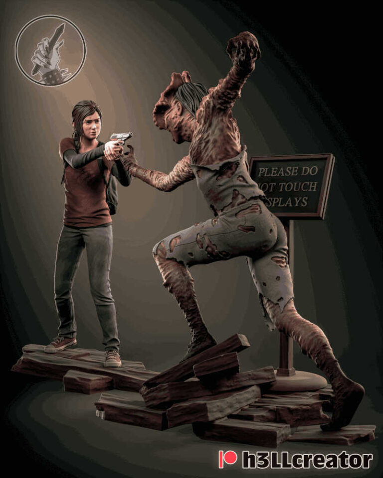 Ellie 3D Model Figure H3llCreator - Specter3D