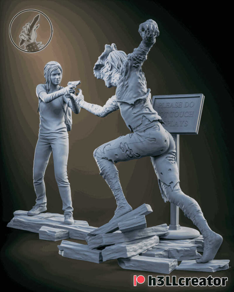 Ellie 3D Model Figure H3llCreator - Specter3D