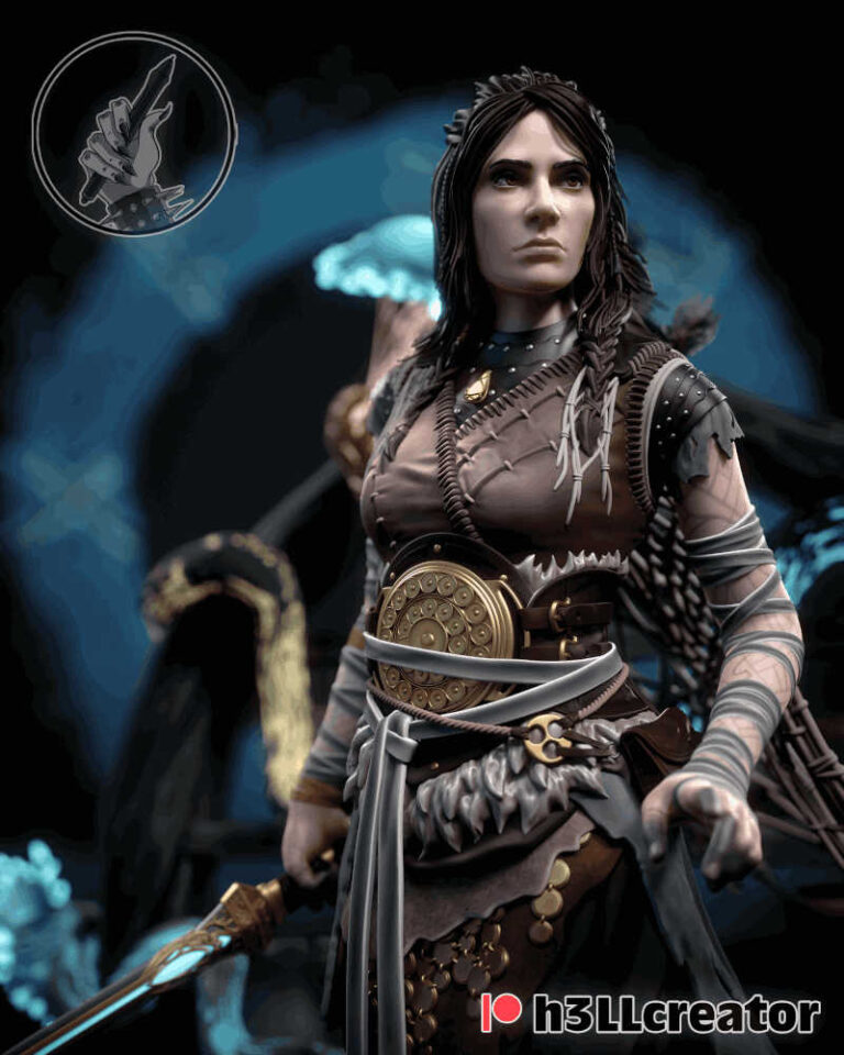 Freya 3D Model Figure H3llCreator - Specter3D