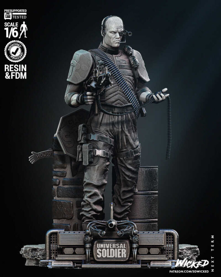 Andrew Scott 3D Model Figure Wicked - Specter3D