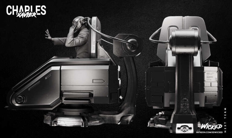 Charles Xavier 3D Model Figure Wicked - Specter3D