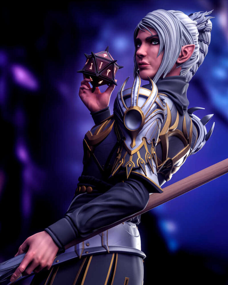 Shadowheart 3D Model Figure H3llCreator - Specter3D