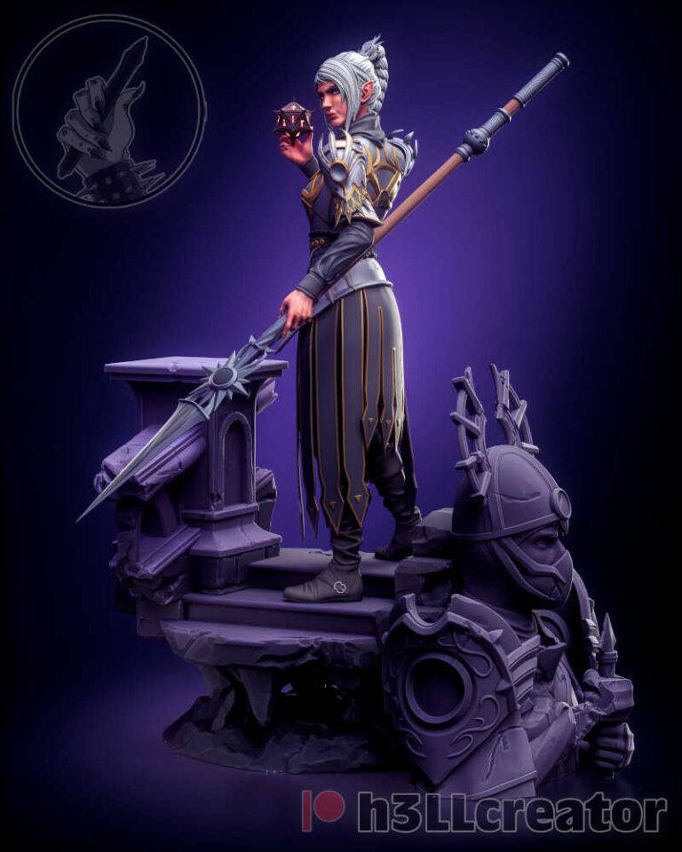 Shadowheart 3D Model Figure H3llCreator - Specter3D