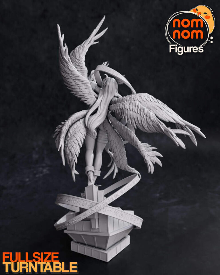 Angewomon from Digimon 3D Model Figure NomNom - Specter3D