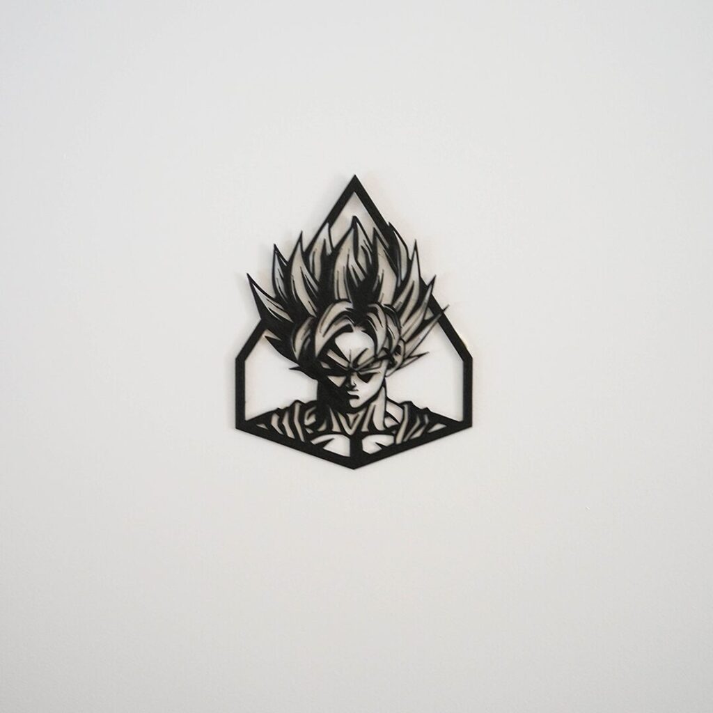 Goku 2D Art Print - Specter3D