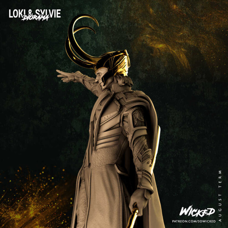 Loki 3D Model Figure Wicked - Specter3D