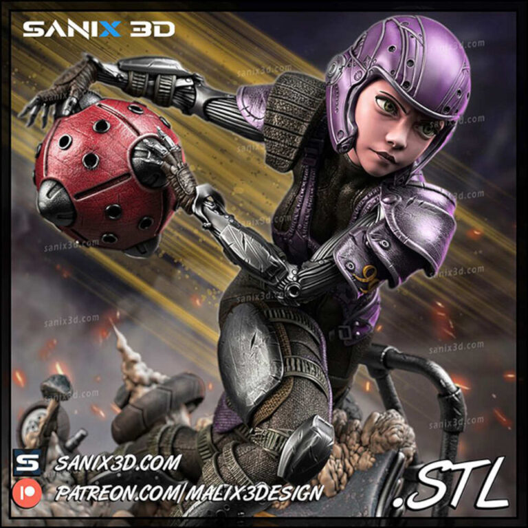 Alita 3D Model Figure Sanix 3D - Specter3D