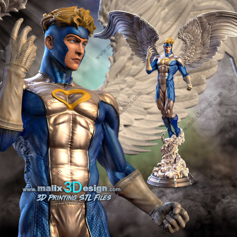 Angel 3D Model Figure Sanix 3D - Specter3D