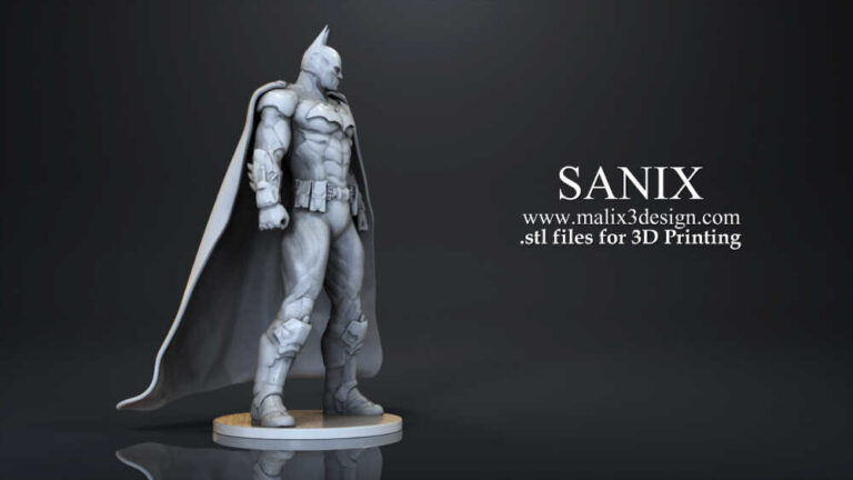 Batman 1989 3D Model Figure Sanix 3D - Specter3D