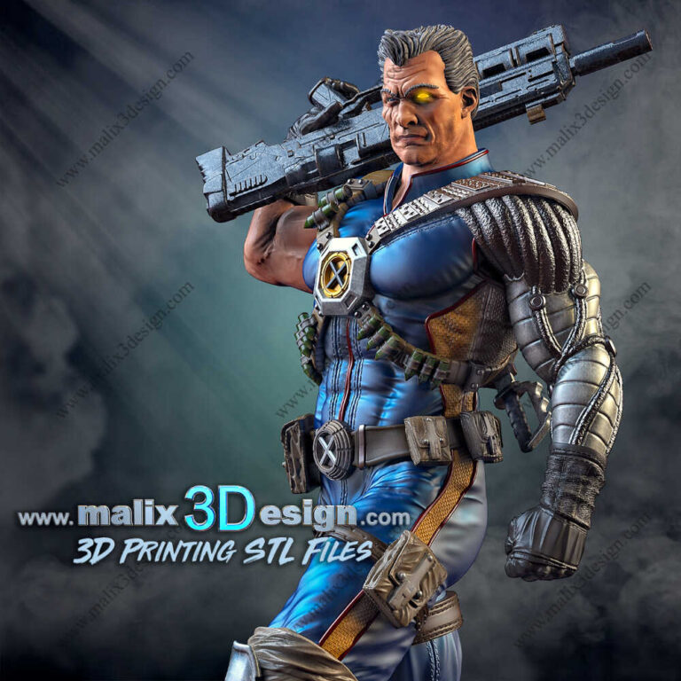 Cable 3D Model Figure Sanix 3D - Specter3D