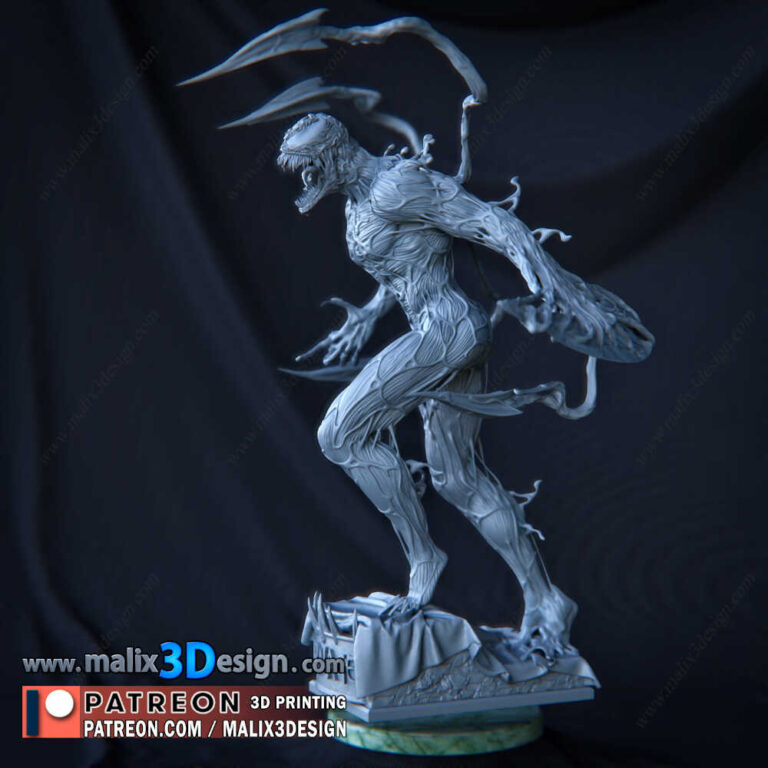 Carnage 3D Model Figure Sanix 3D - Specter3D