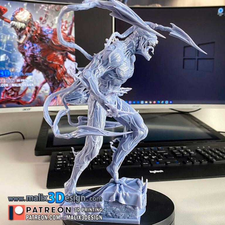 Carnage 3D Model Figure Sanix 3D - Specter3D