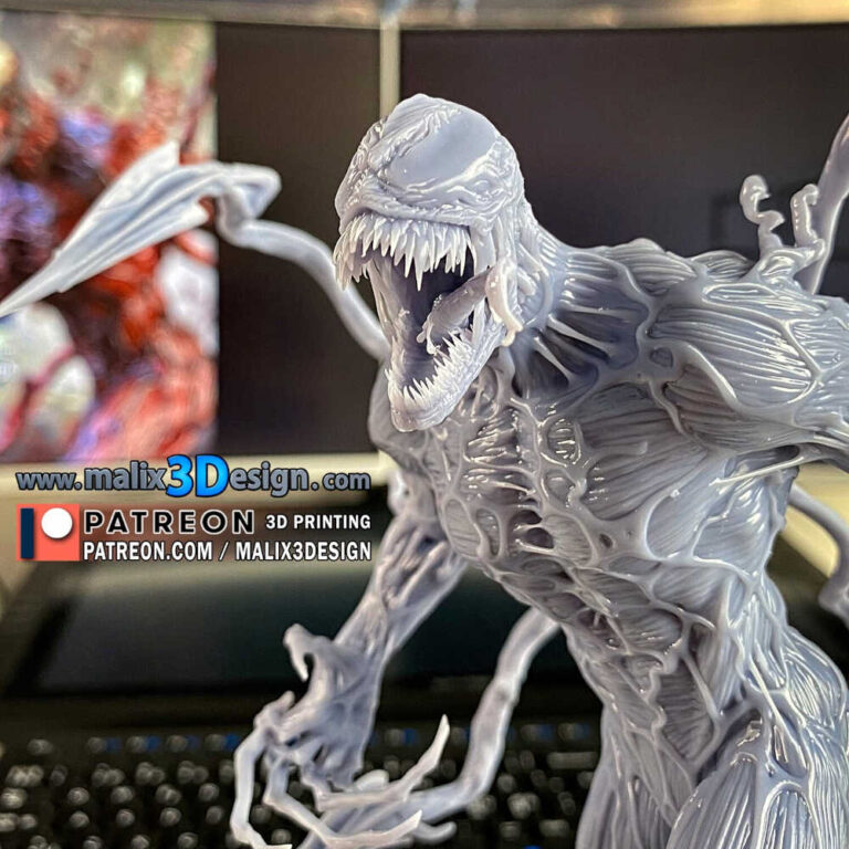 Carnage 3D Model Figure Sanix 3D - Specter3D