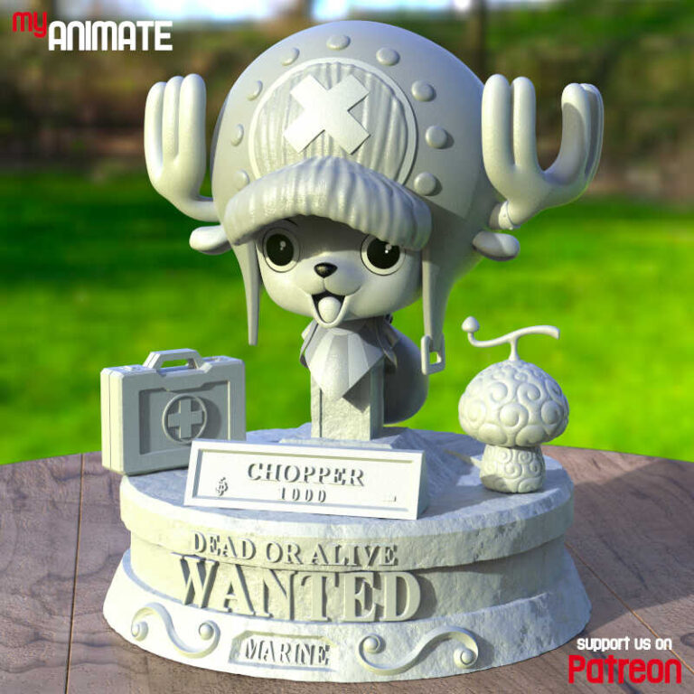 Chopper 3D Model Bust myAnimate - Specter3D