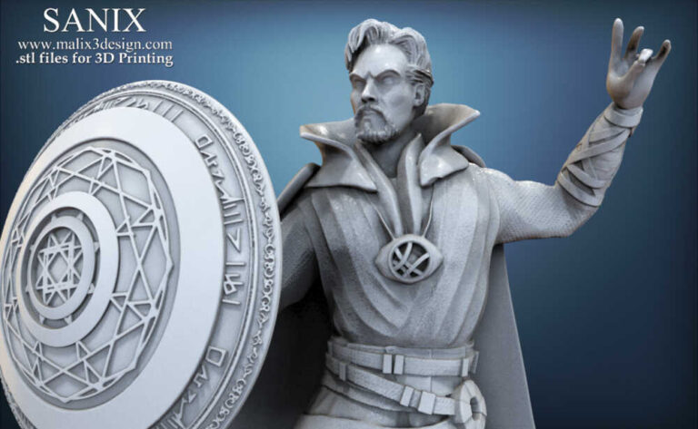 Doctor Strange 3D Model Figure Sanix 3D - Specter3D