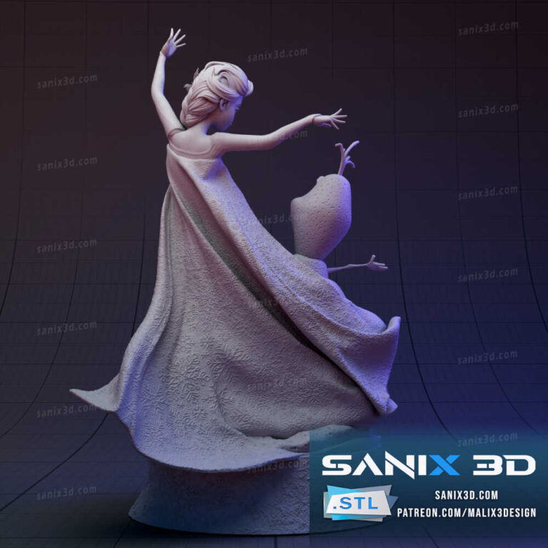 Frozen Diorama 3D Model Sanix 3D - Specter3D