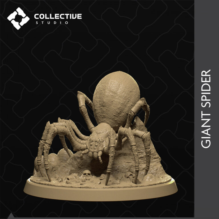 Giant Spider 3D Miniature Collective Studio - Specter3D