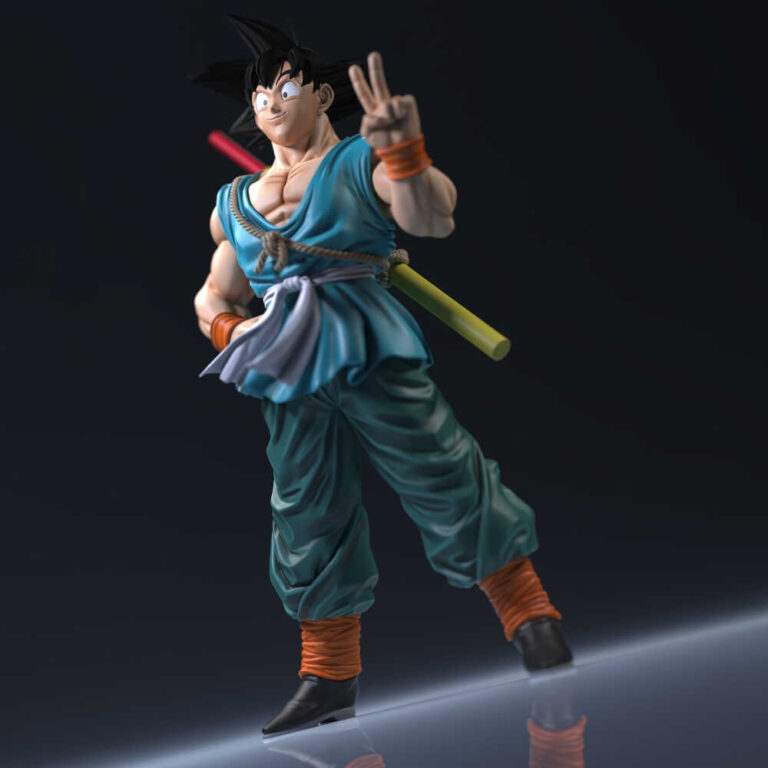 Goku 3D Model Figure myAnimate - Specter3D