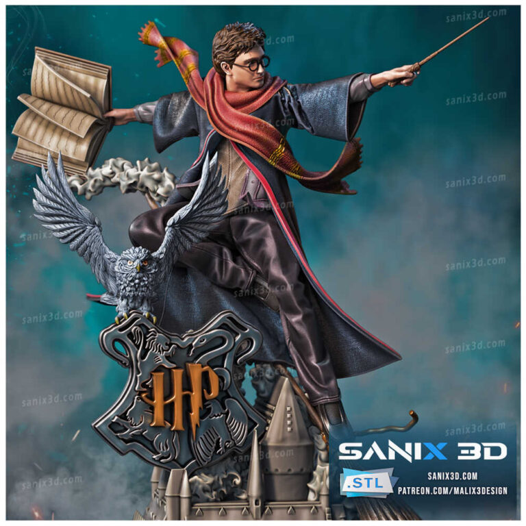 Harry Potter 3D Model Figure Sanix 3D - Specter3D