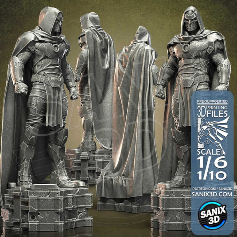 Iron Doom 3D Model Figure Sanix 3D - Specter3D