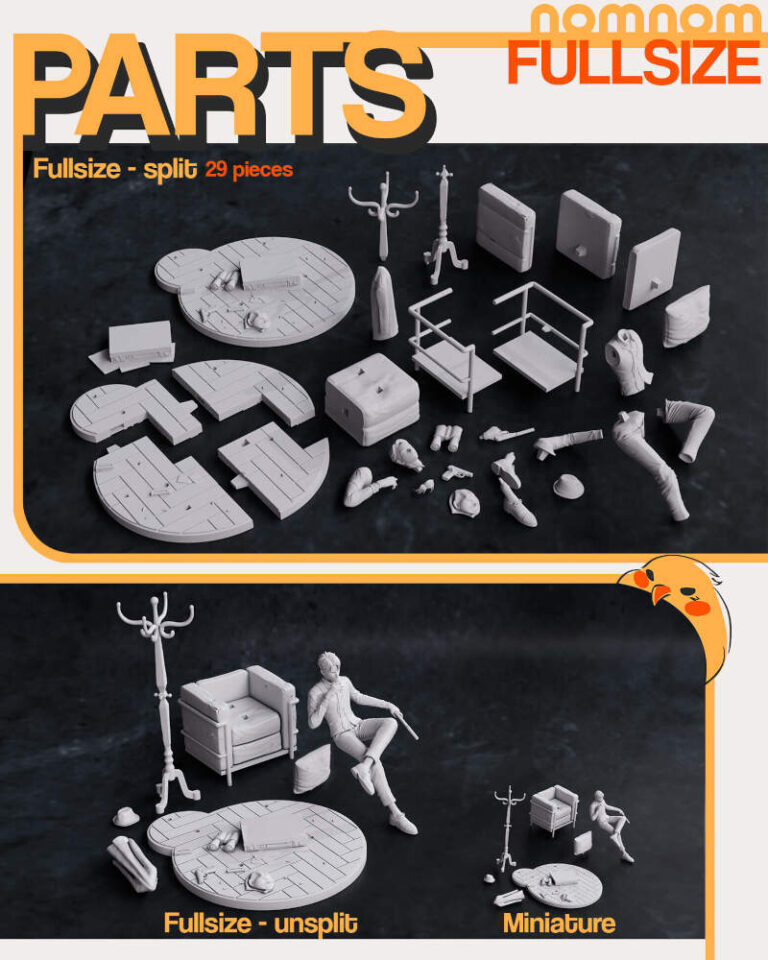 Loid Forger 3D Model Figure NomNom - Specter3D