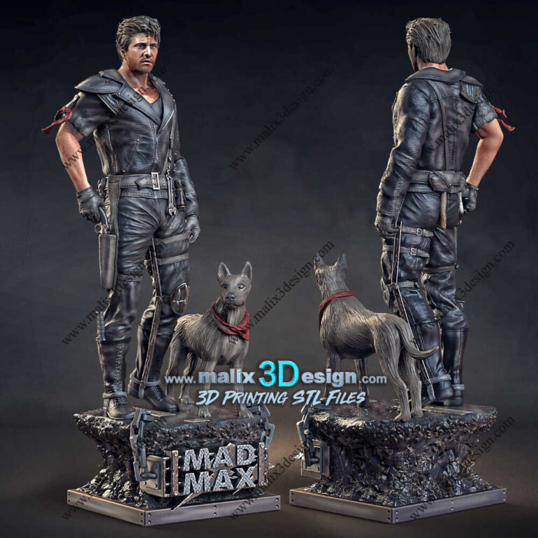 Mad Max 3D Model Figure Sanix 3D - Specter3D