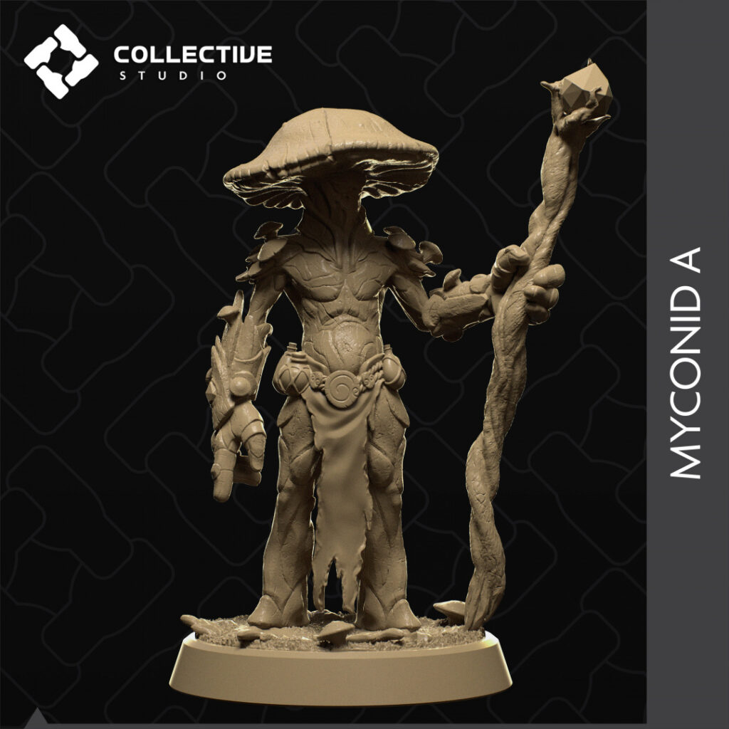 Myconid 3D Miniature Collective Studio - Specter3D