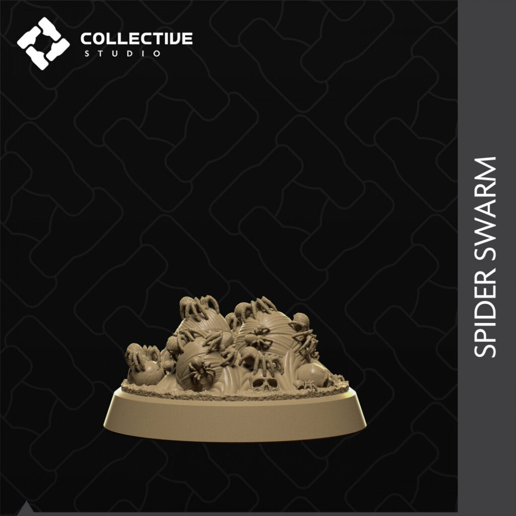 Spider Swarm 3D Miniature Collective Studio - Specter3D