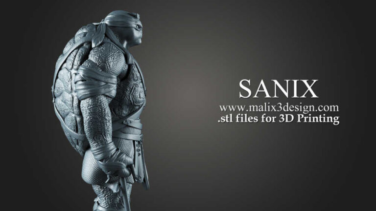 Raphael 3D Model Figure Sanix 3D - Specter3D
