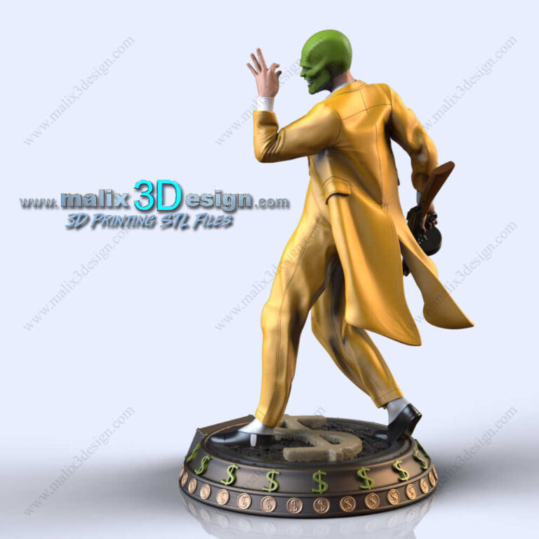 The Mask 3D Model Figure Sanix 3D - Specter3D