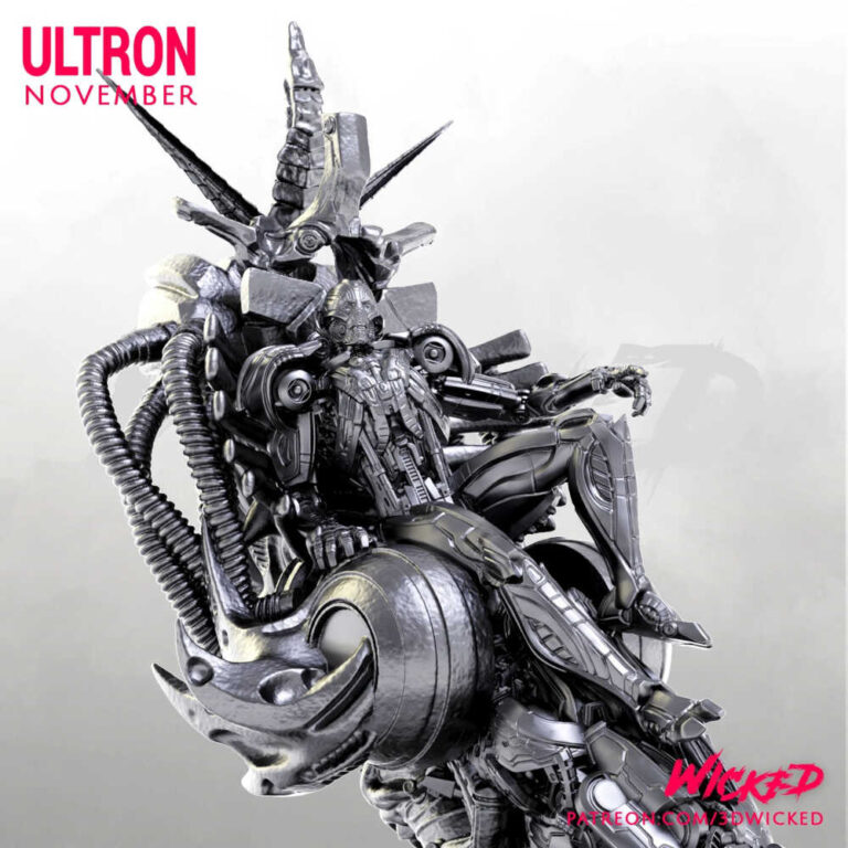 Ultron 3D Model Figure Wicked - Specter3D