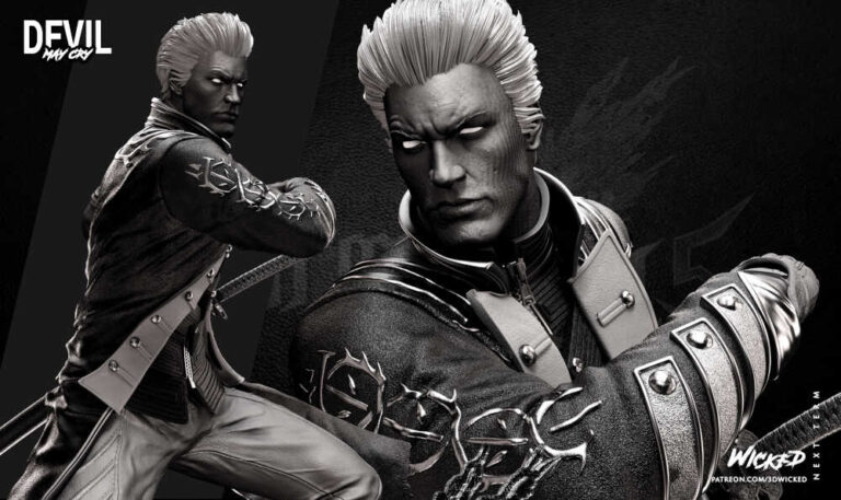 Vergil 3D Model Figure Wicked - Specter3D