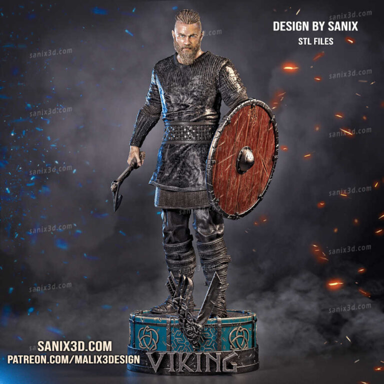 Ragnar 3D Model Figure Sanix 3D - Specter3D