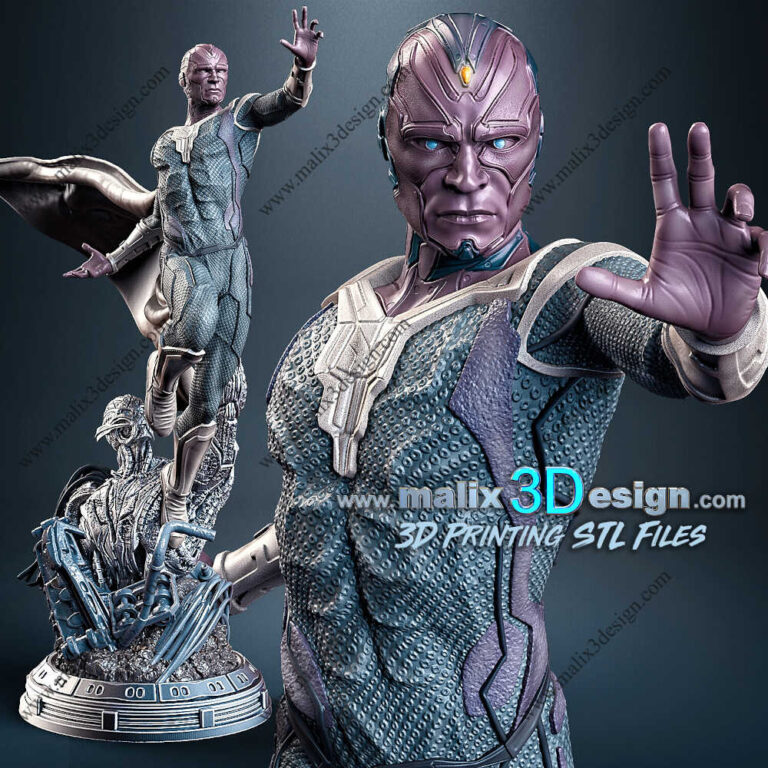 Vision 3D Model Figure Sanix 3D - Specter3D