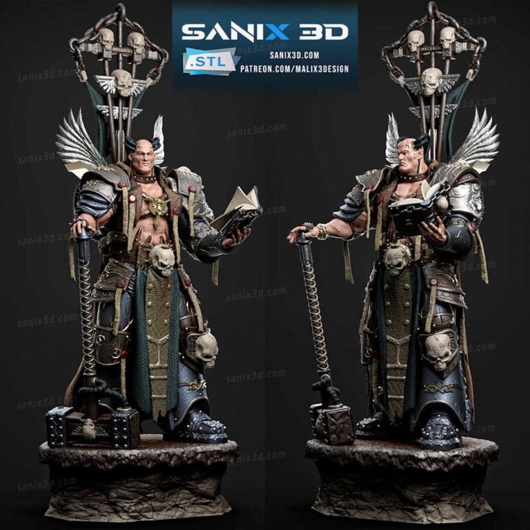 Inquisitor 3D Model Figure Sanix 3D - Specter3D