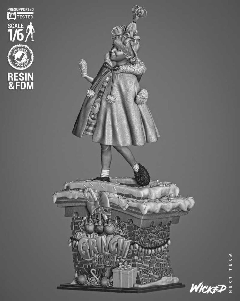 Cindy 3D Model Figure Wicked - Specter3D