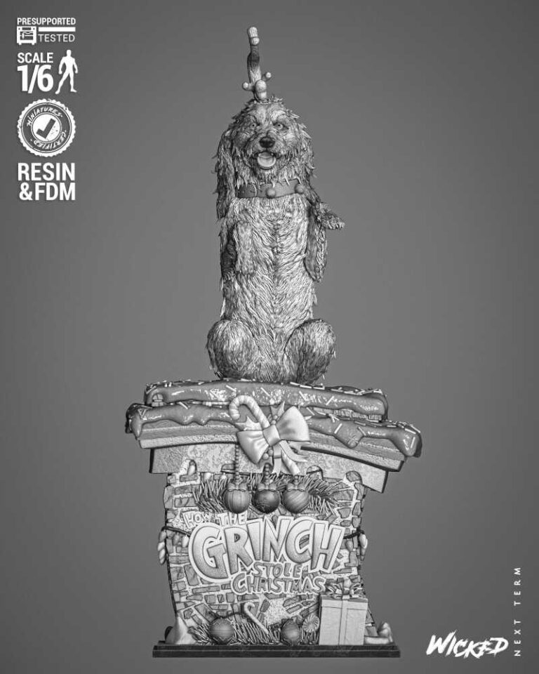 Max 3D Model Figure Wicked - Specter3D