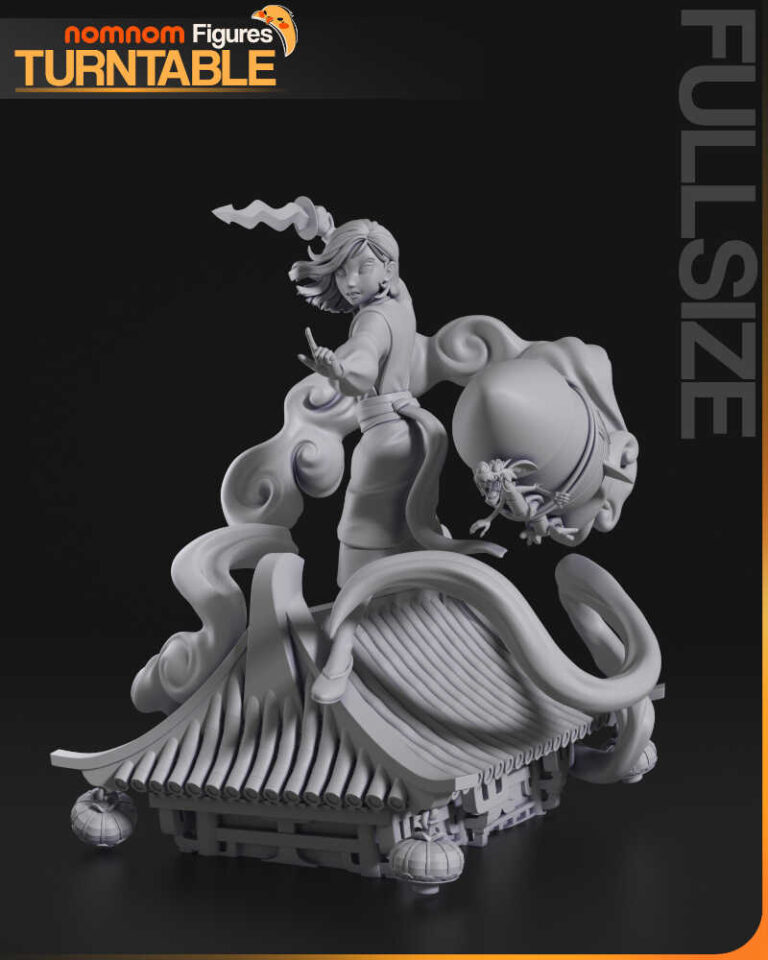 Mulan 3D Model Figure NomNom - Specter3D