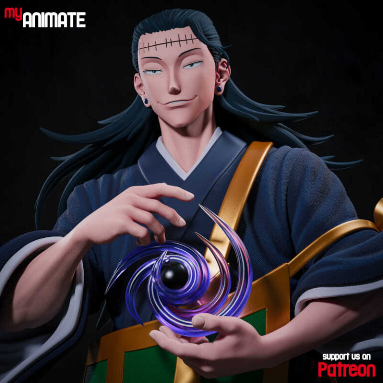 Suguru Geto 3D Model Figure myAnimate - Specter3D