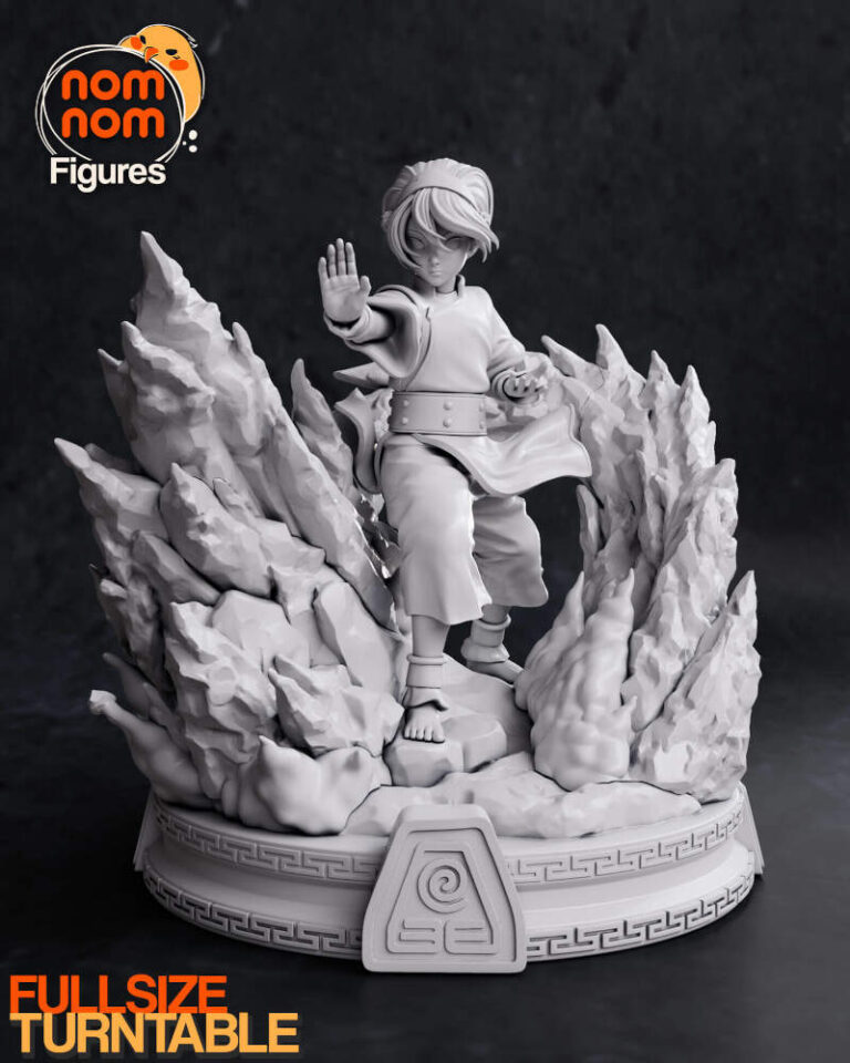 Toph Bei Fong 3D Model Figure NomNom - Specter3D